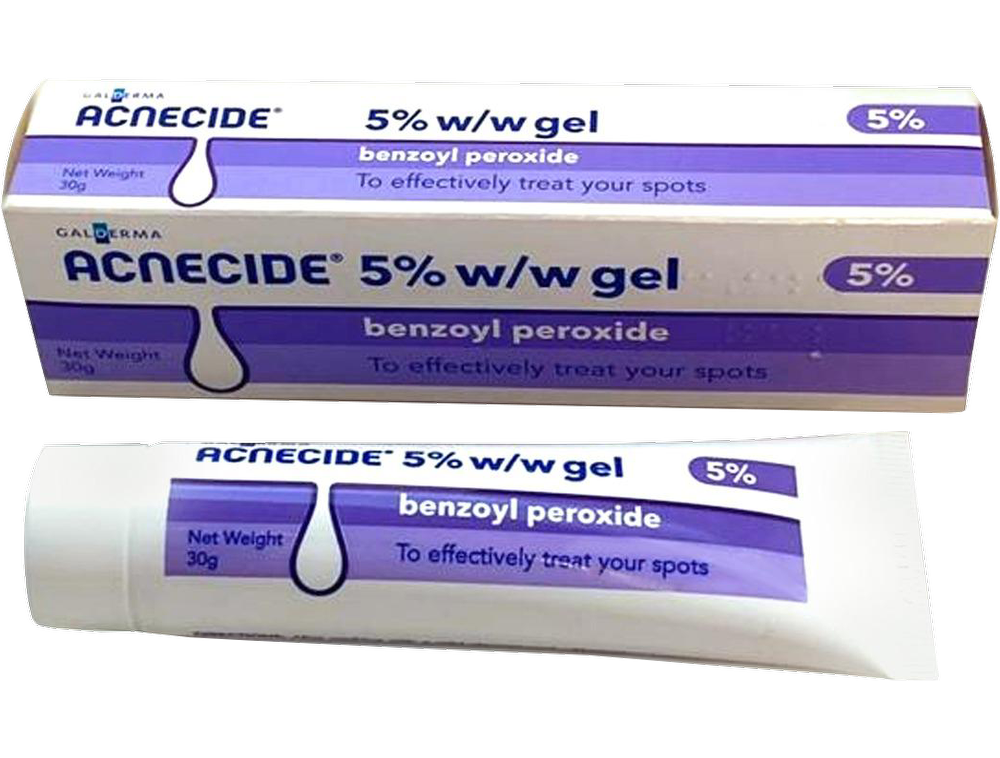 Buy Acnecide Gel 5% Online - 30g from £7.49 | Chemist Click UK