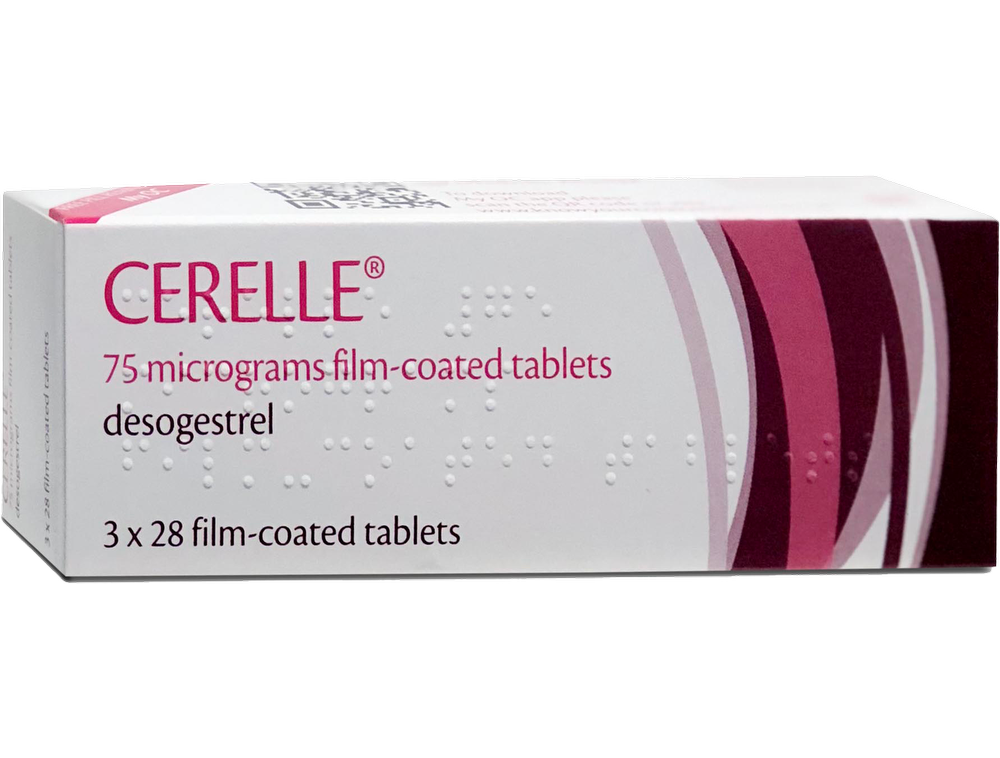 Buy Cerelle Contraceptive Pill Online from £14.95 | Chemist Click UK