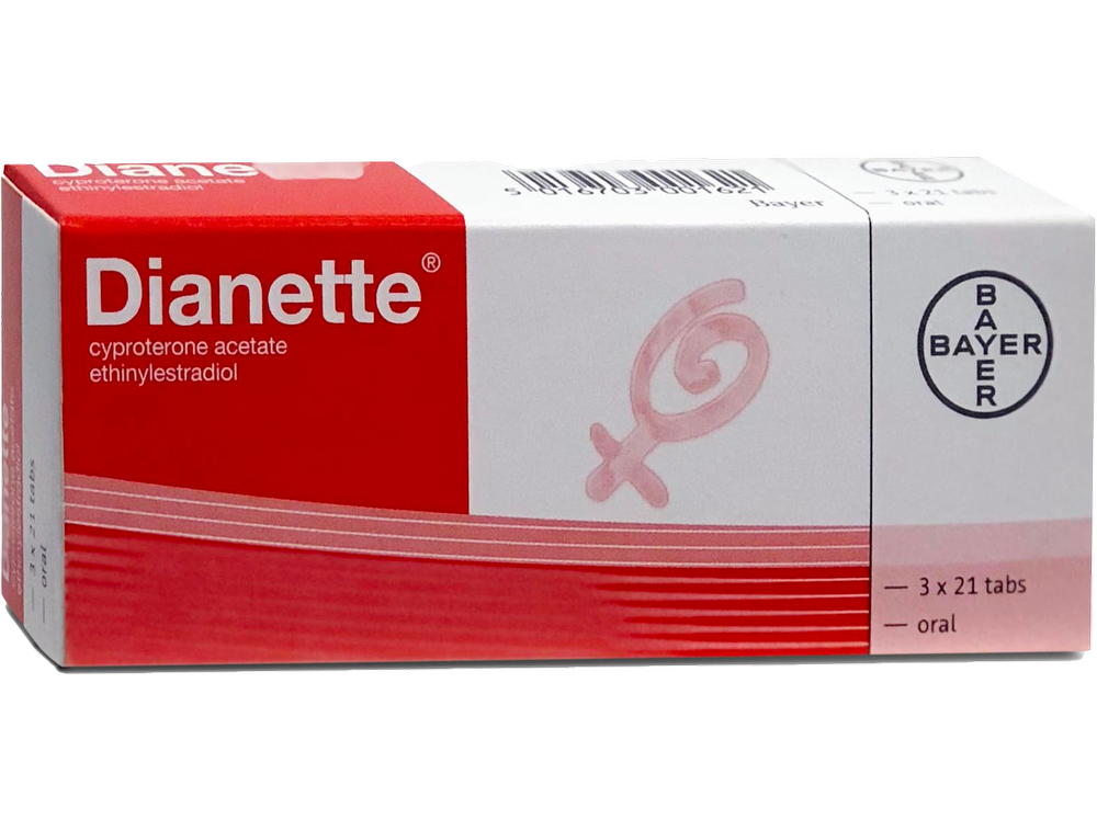 Buy Dianette Tablets 35mcg/2mg Online from £19.99 | Chemist Click UK