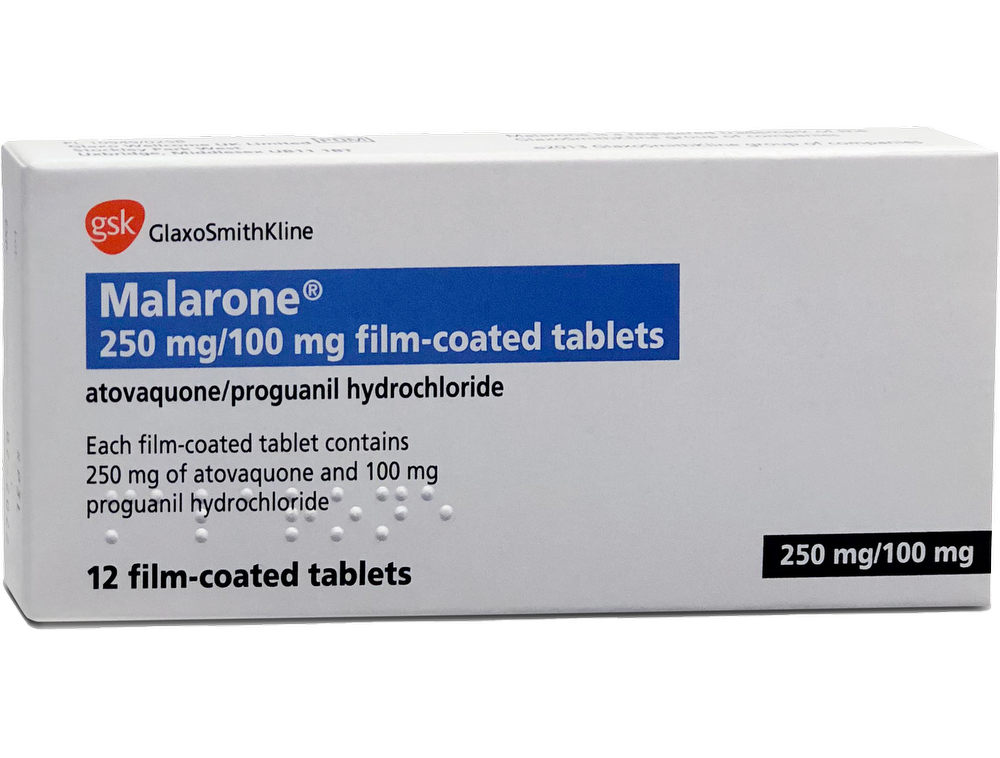 Buy Malarone Tablets Online from from £45.99 | Chemist Click UK