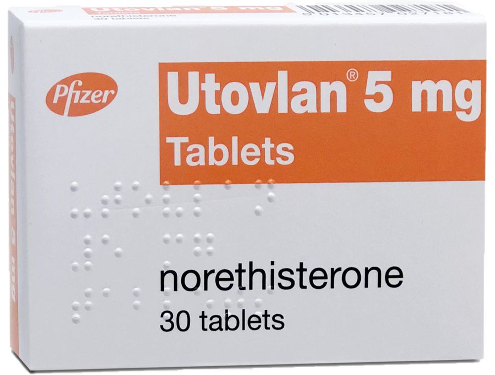 Buy Utovlan Tablets Online 5mg from £14.49 | Chemist Click UK